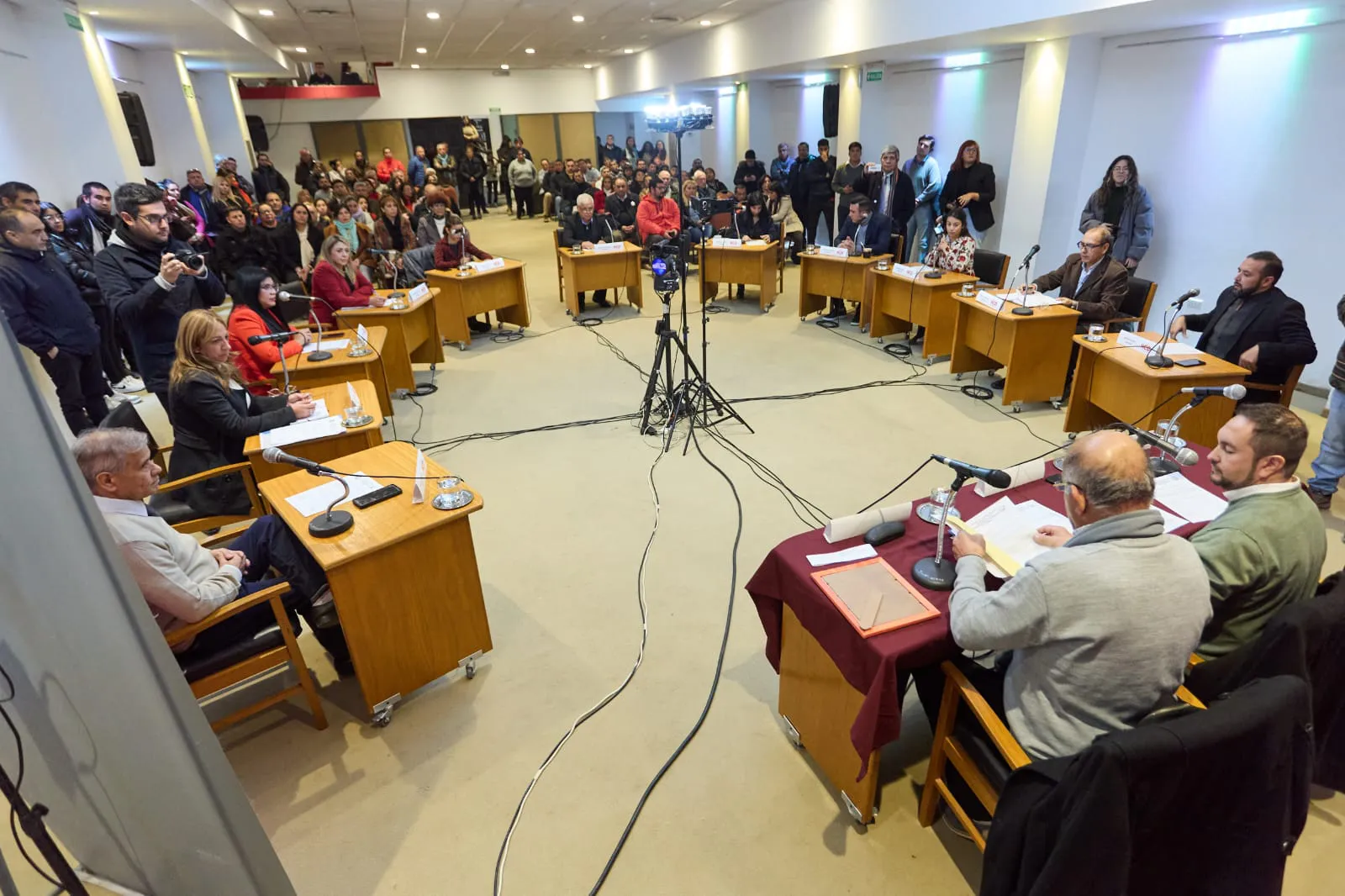 Dimisión y asunción de Martín Bustos en una nueva tarea